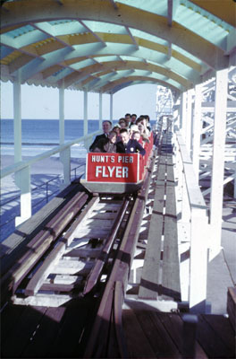 The Flyer Roller Coaster / Hunt's Pier